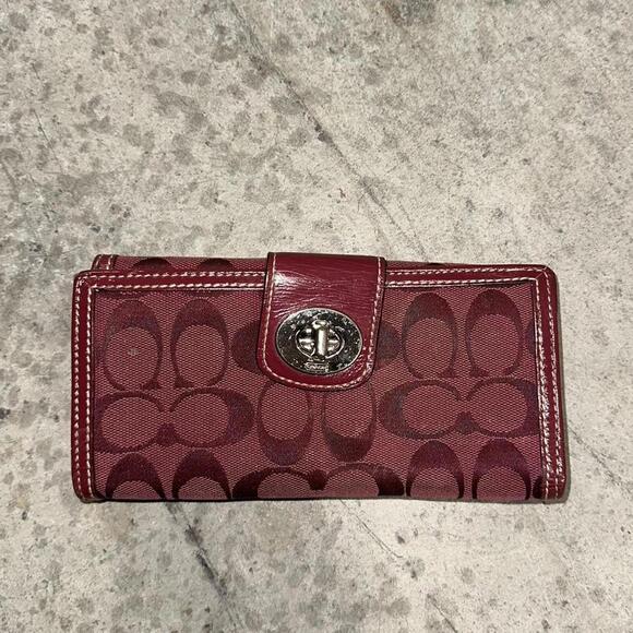 Coach | Bags | Vintage Coach Wallet Classic Chic | Poshmark